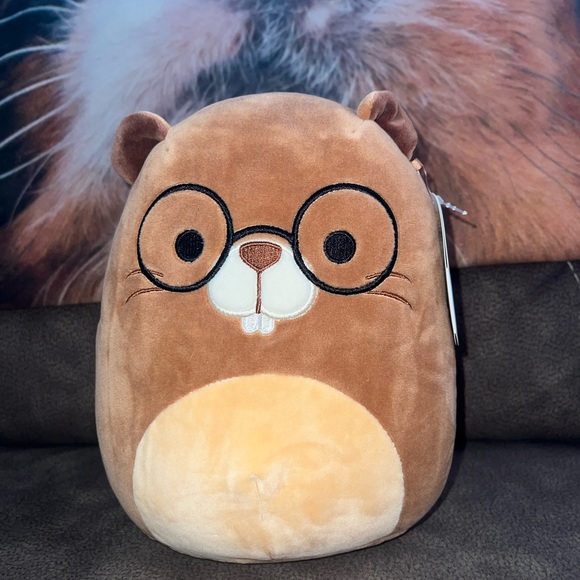 Kellytoy | Toys | Squishmallows Chip The Beaver 8 Stuffed Plush | Poshmark